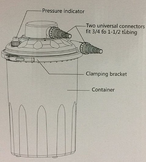 פילטר לחץ לבריכות נוי, דגים ומזרקות JEBAO PF-10 UV 7W