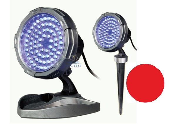 תאורת לד לבריכות נוי גוון אדום דגם HQ-48-R האוויקי HUIQI