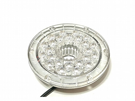 תאורת מזרקה לד עגולה לבריכות נוי גוון לבן חם דגם HQ2524WW האוויקי HUIQI