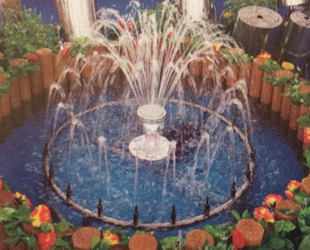 מזרקת מים עגולה 80 ס''מ HUIQI HQ4080CF