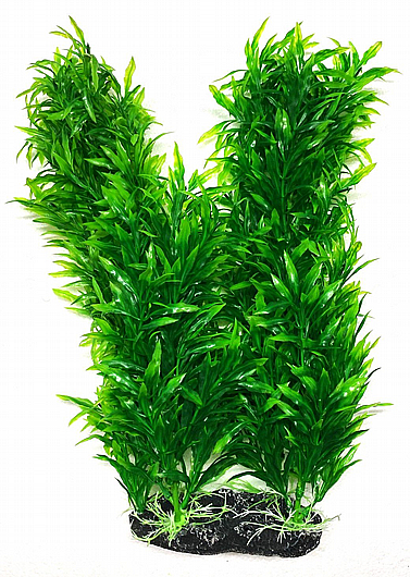 צמח פלסטיק גובה 40 ס''מ ירוק LP-089B